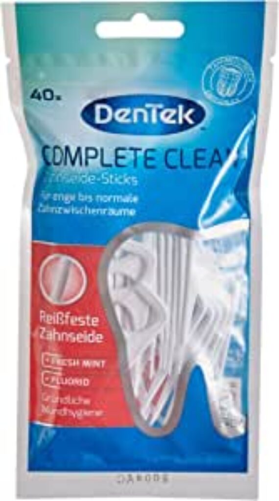 DenTek Complete Clean Zahnseide-Sticks 40 Stück ab 1,13 € inkl. Prime ...