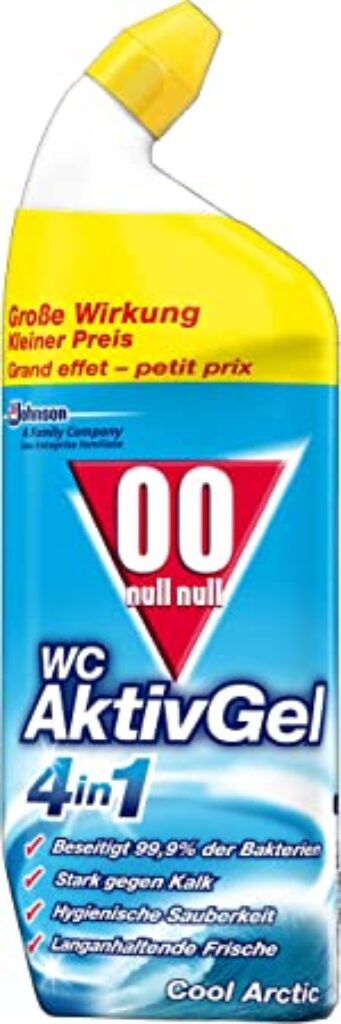 WC AktivGel 4in1 Flüssiger WC Reiniger 750ml ab 1,34 € inkl. Prime-Versand