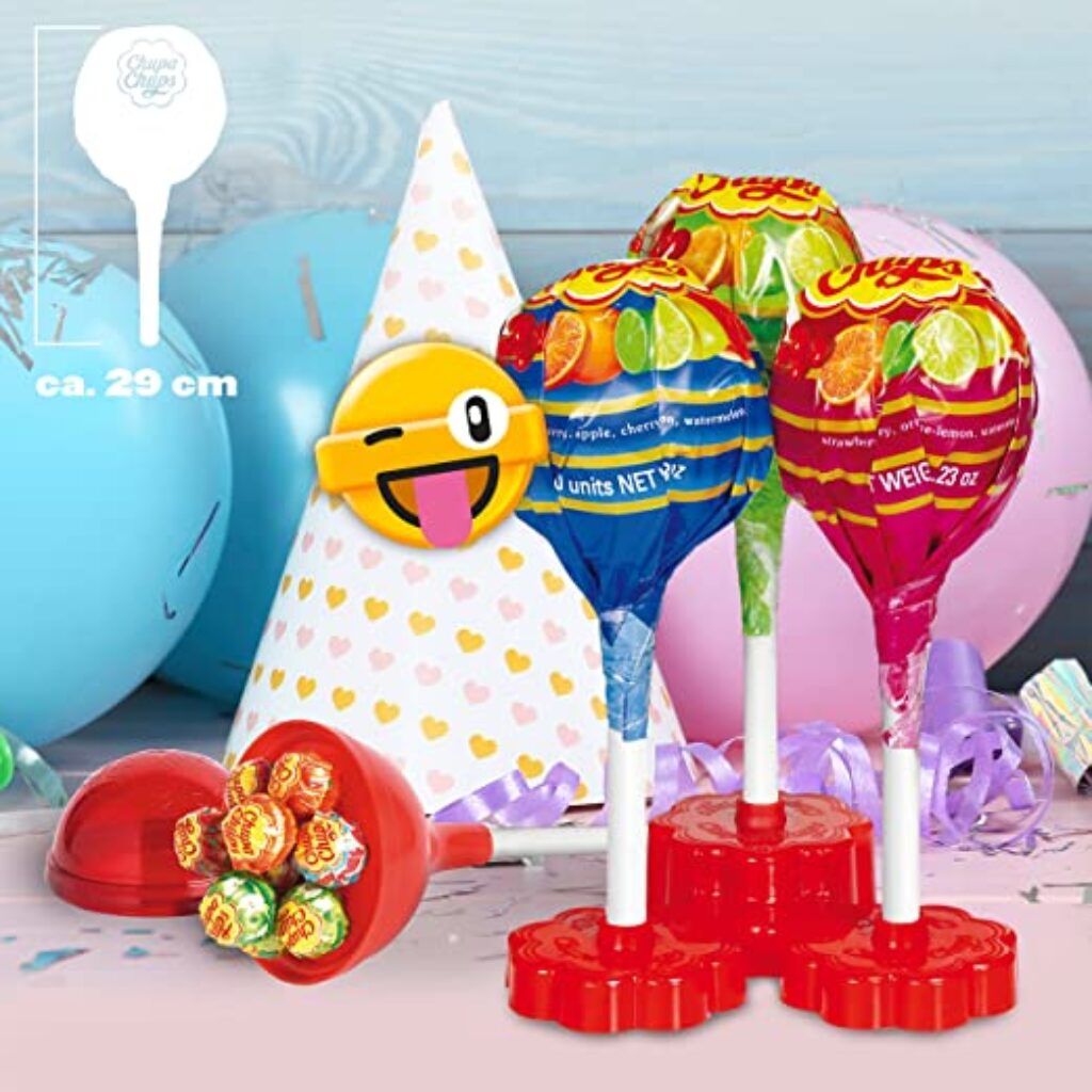 Chupa Chups Mini Mega Chups Lutscher - 10 Frucht-Lollis ab 3,86
