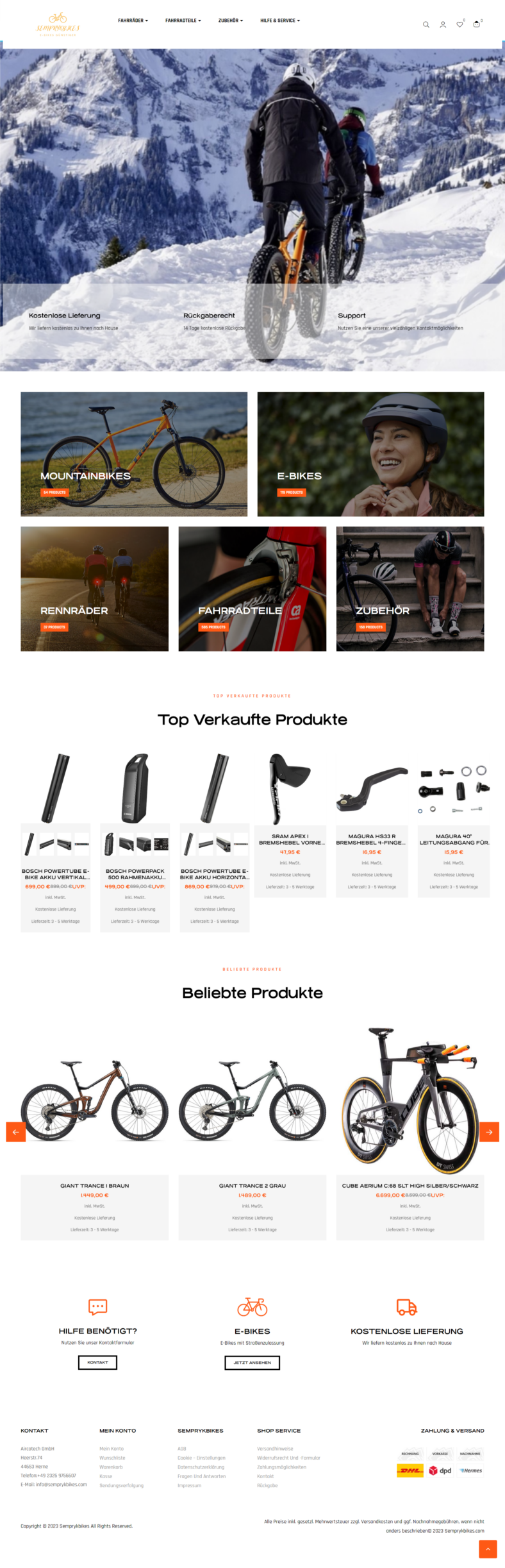 Warnung vor Betrug: Fake Online-Shop semprykbikes.com | Preis-King.com