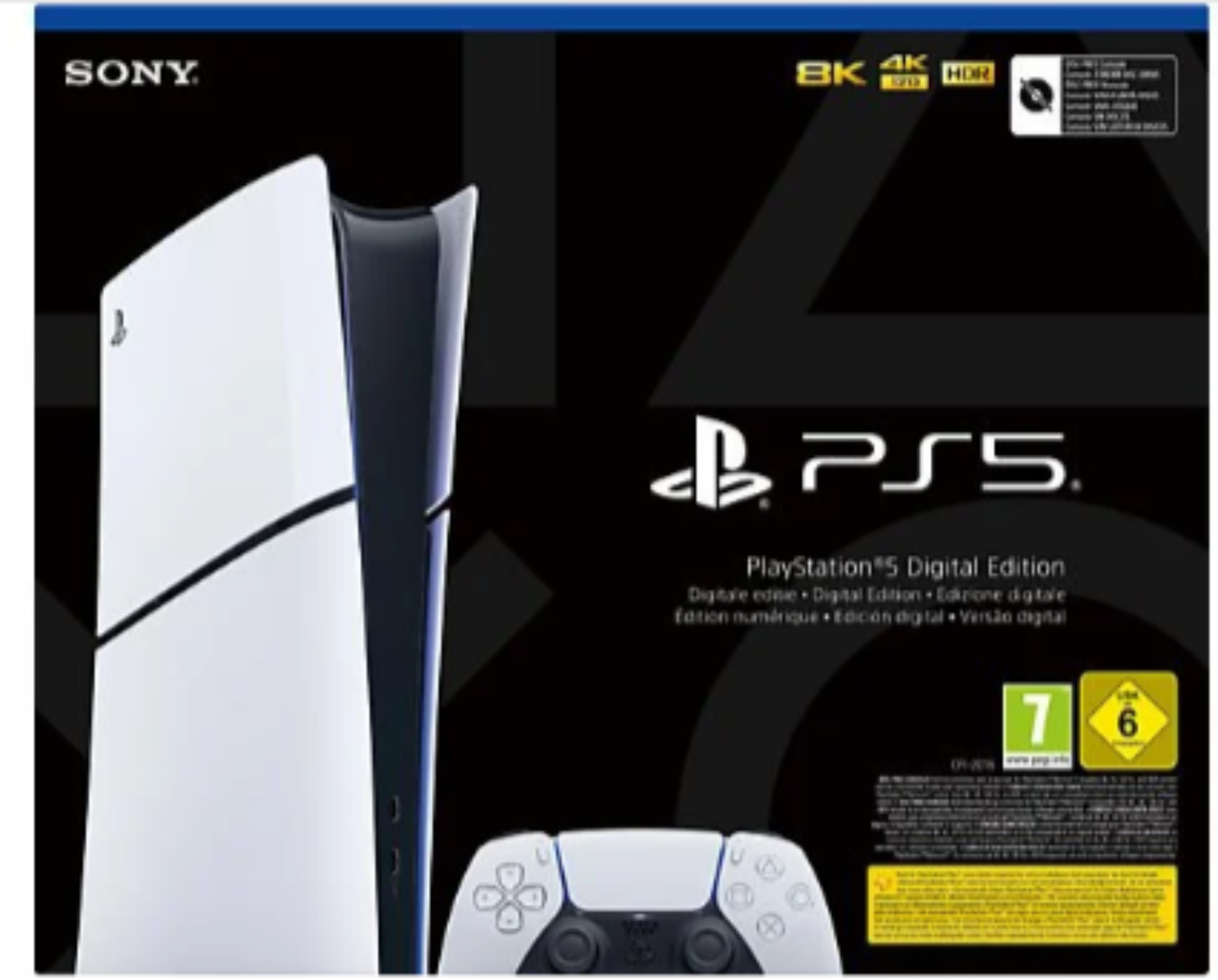 Sony PlayStation 5 (PS5) Digital Edition Slim für 378,14€ inkl. Versand ...