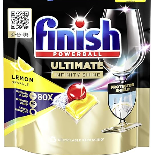 Finish Ultimate Infinity Shine Citrus 80er Pack ab 11,39 € inkl. Prime ...