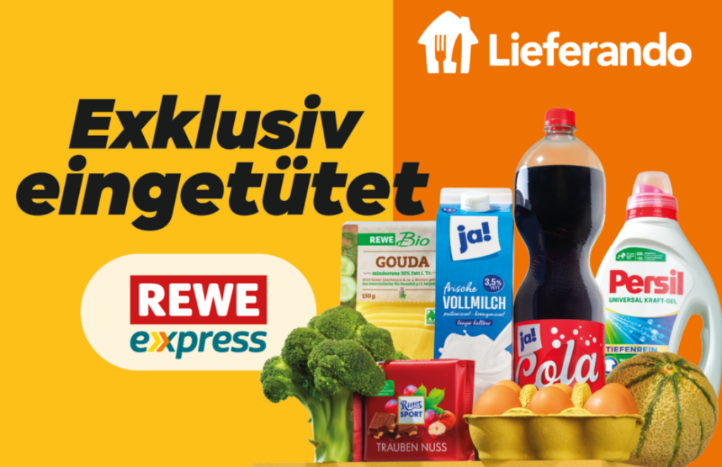 REWE Express: 15€ Rabatt ab 30€ MBW sichern!