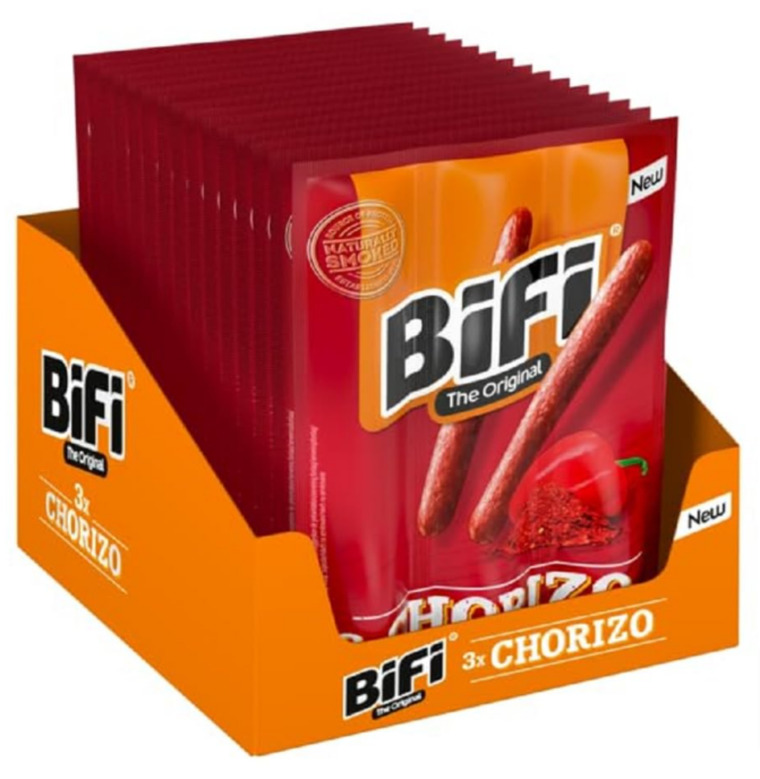 BiFi Chorizo Sticks 48er Pack - Nur 16,99 € inkl. Prime Versand!