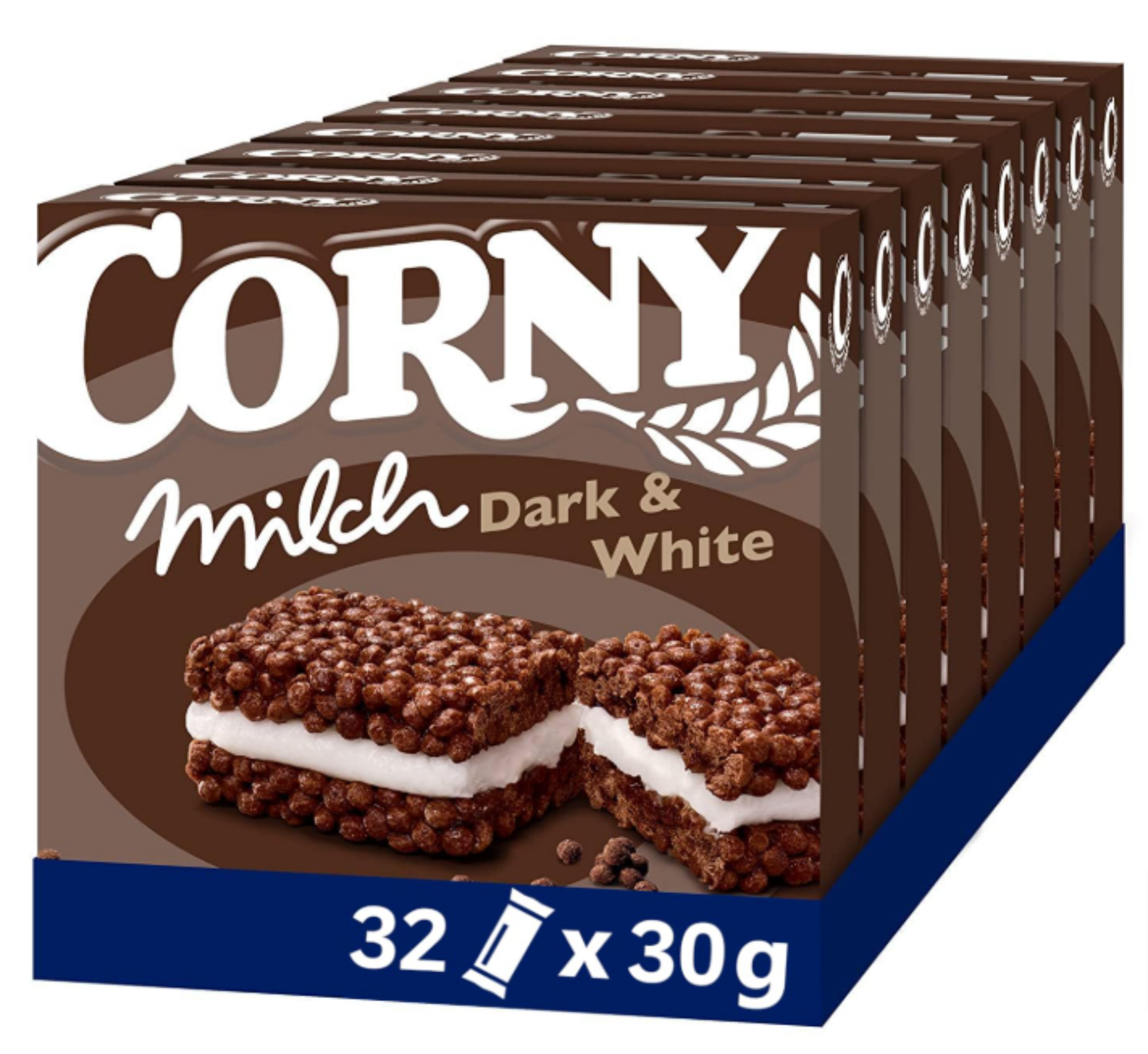 Corny Milch Dark & White 32x30g ab 10,78 € inkl. Prime