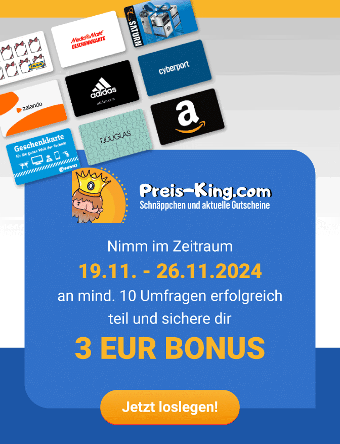Bezahlte Preis King Umfragen: Mit bezahlten seriösen Umfragen Geld ...