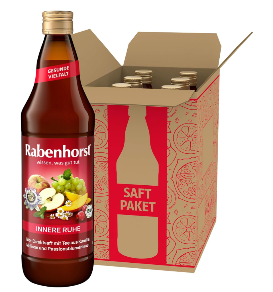 RABENHORST Innere Ruhe BIO, 6er Pack (6 x 700 ml) ab 12,56 € inkl ...