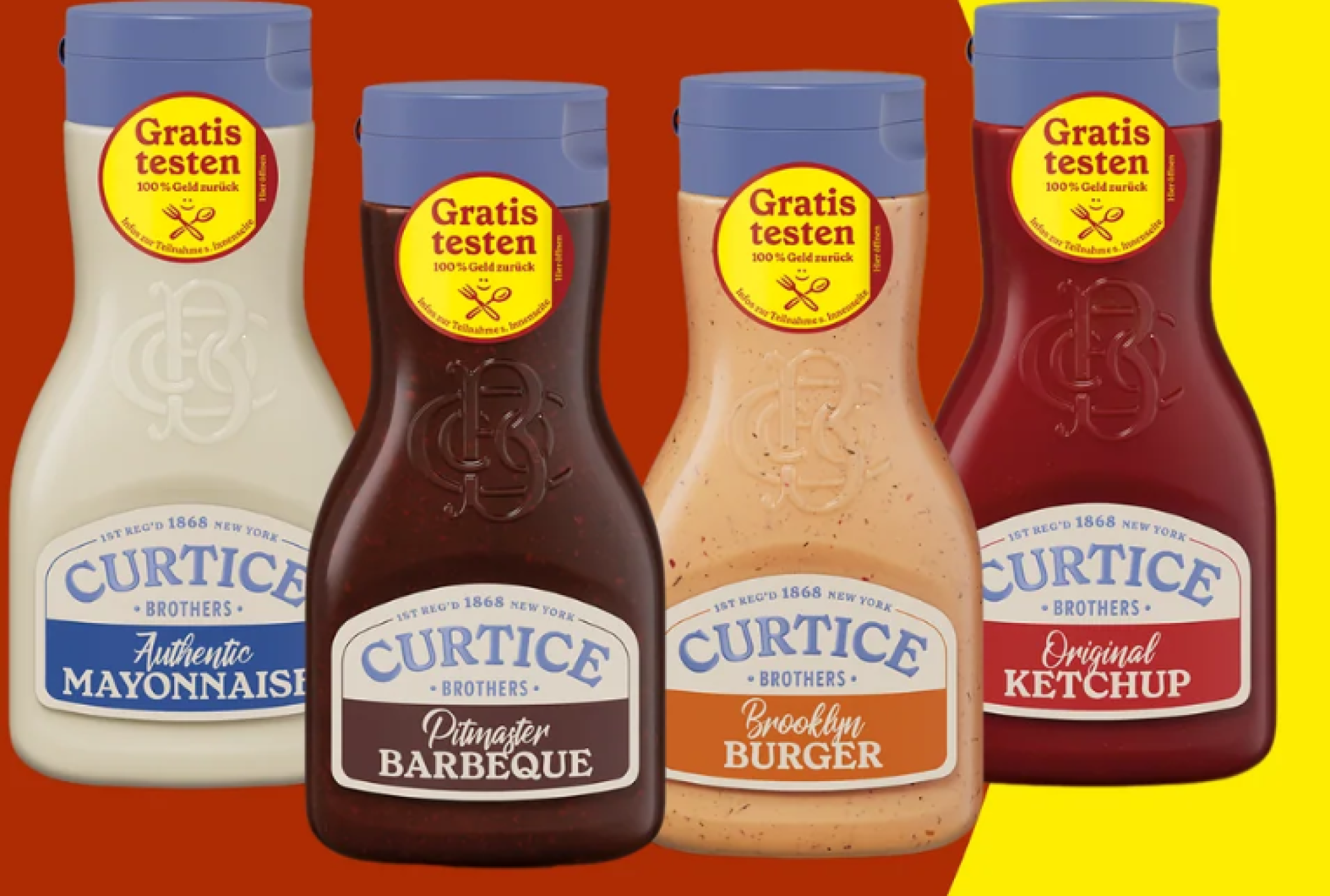 Curtice Brothers Gratis-Testen-Aktion 2025: Saucen
