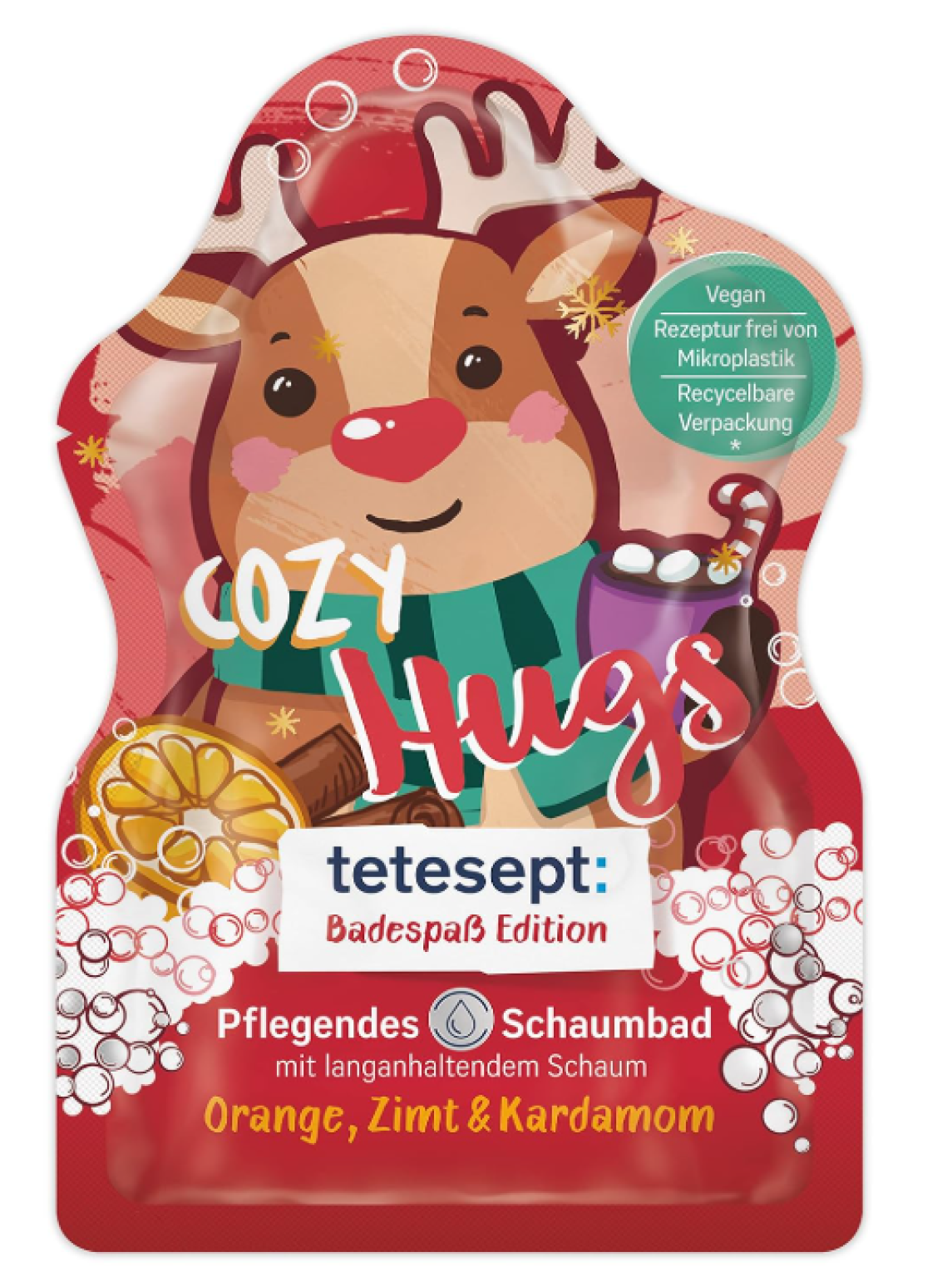 tetesept Badespaß Cozy Hugs Schaumbad | Entspannung pur ab