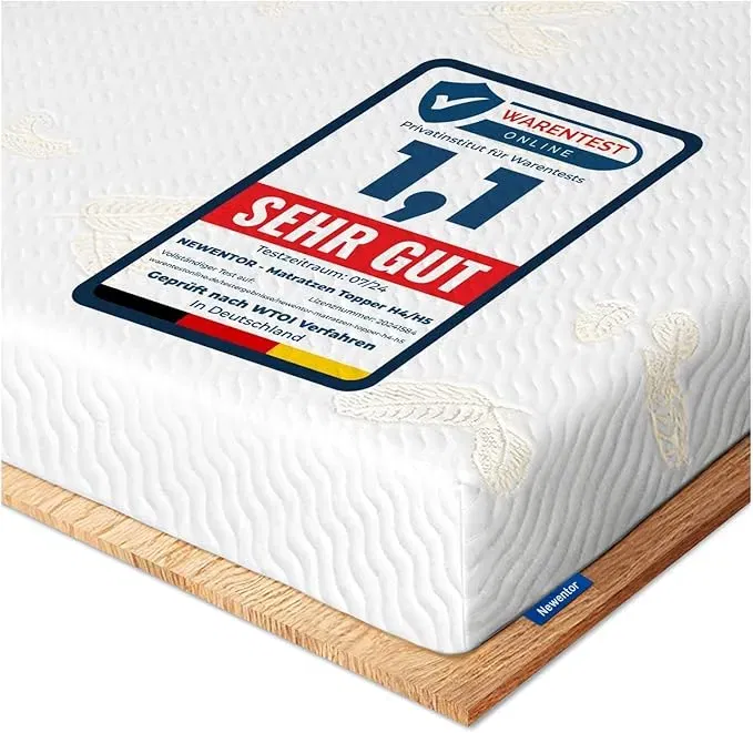 Spare 28%: Newentor Matratzen Topper 160x200cm für 108,37 € inkl. Versand!