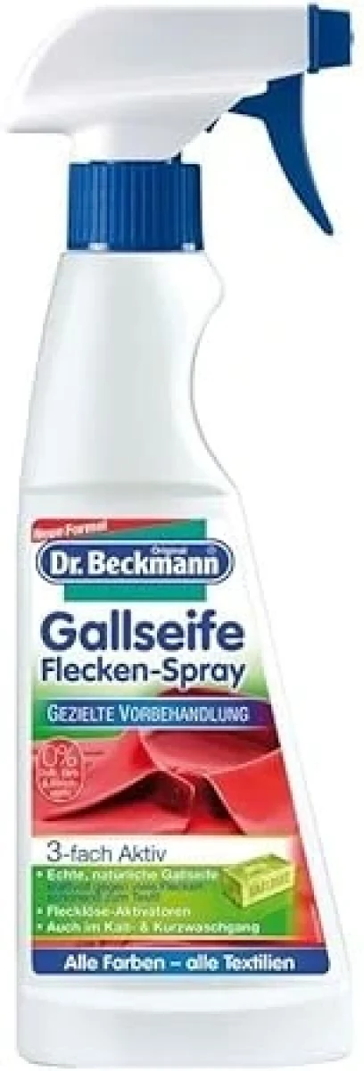 Dr. Beckmann Gallseife Flecken-Spray (250ml) ab 1,75 € inkl. Prime ...