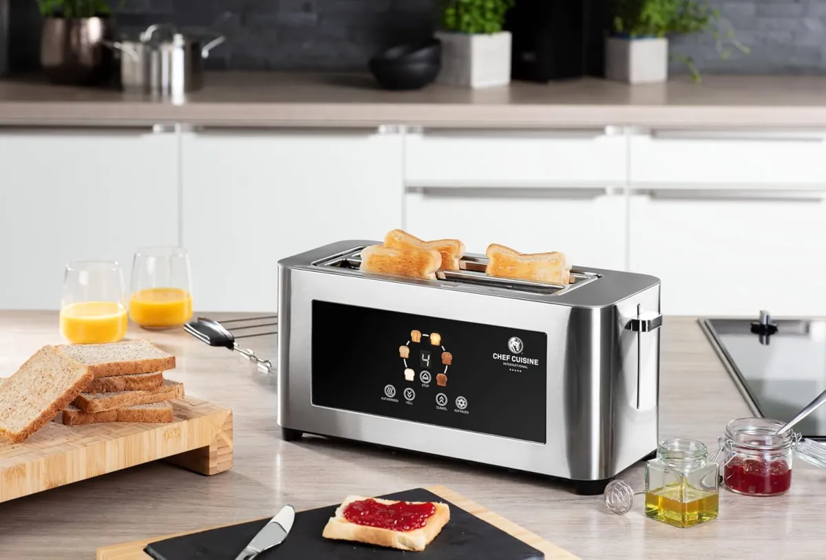 CHEF CUISINE Infrarot-Langschlitz-Toaster