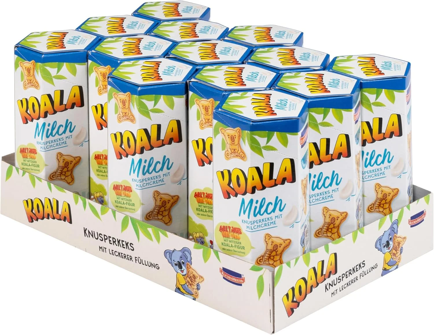 KuchenMeister Koala Kekse Milch Creme Füllung (13x75g)